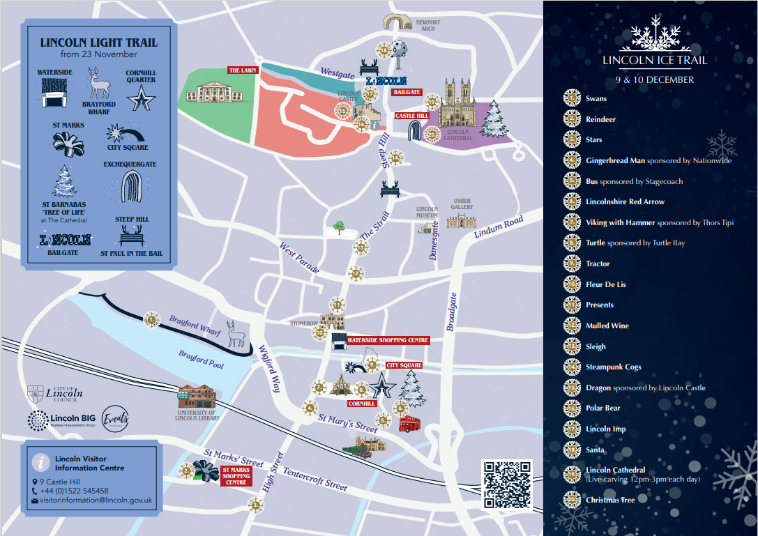 A weekend of traditional Christmas Magic: First ever Lincoln Ice Trail ...
