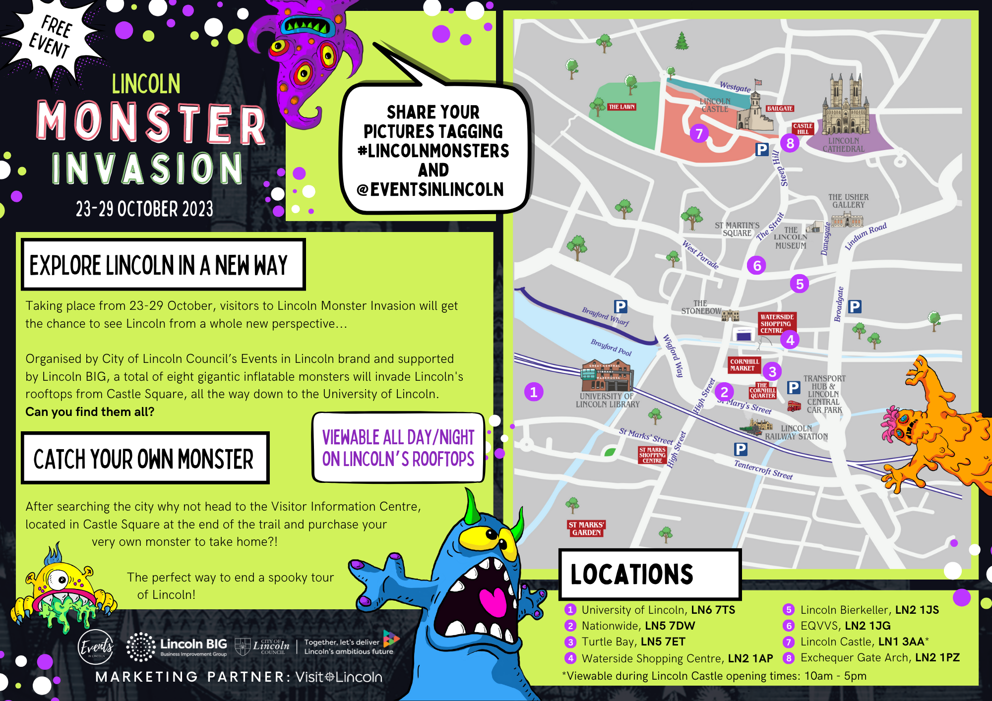 Monster Invasion | Lincoln BIG
