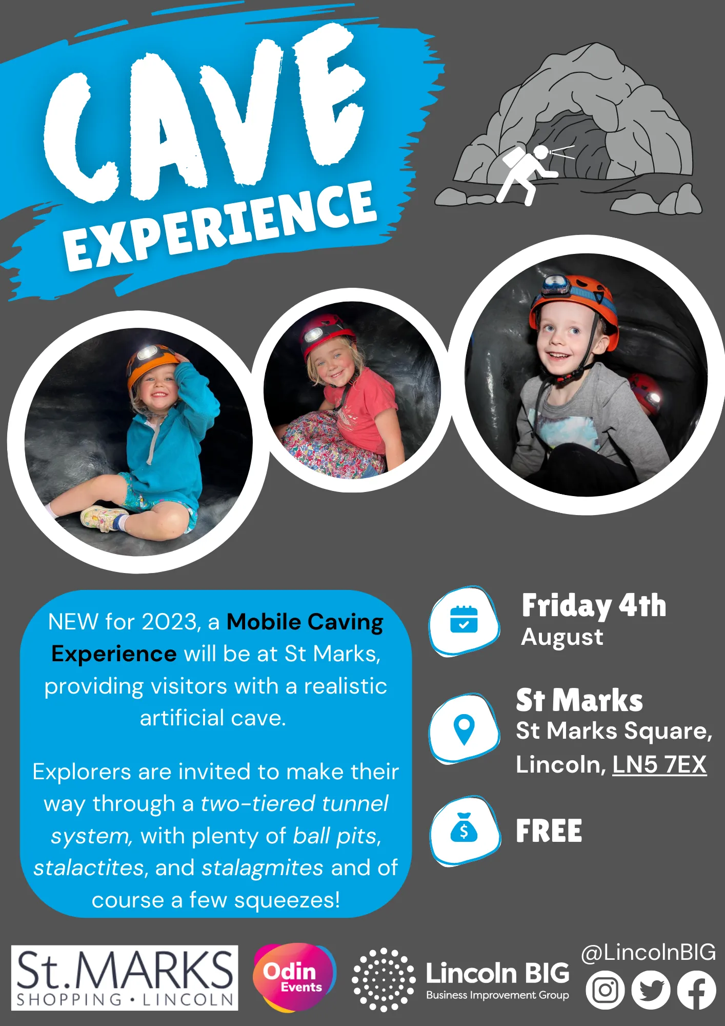 Mobile Cave Experience | Lincoln BIG