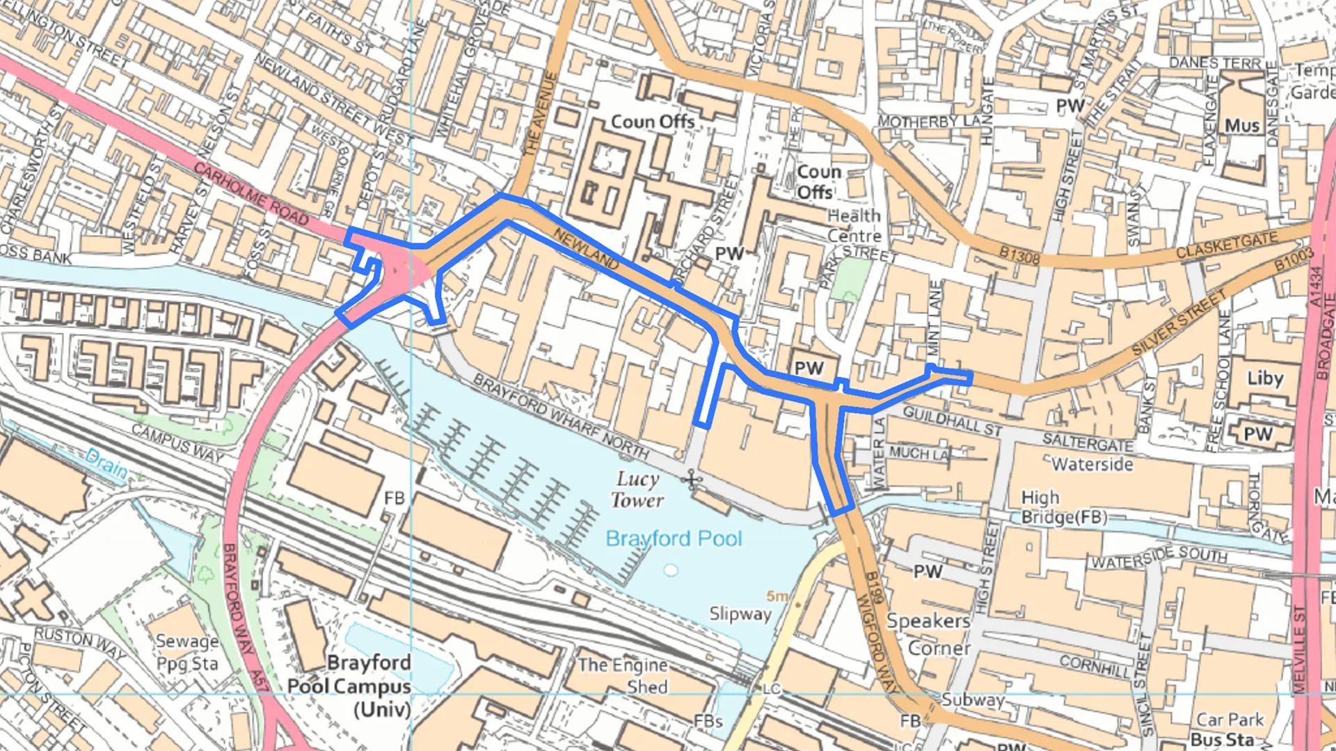 Major improvements to the Newland area of Lincoln are now underway ...