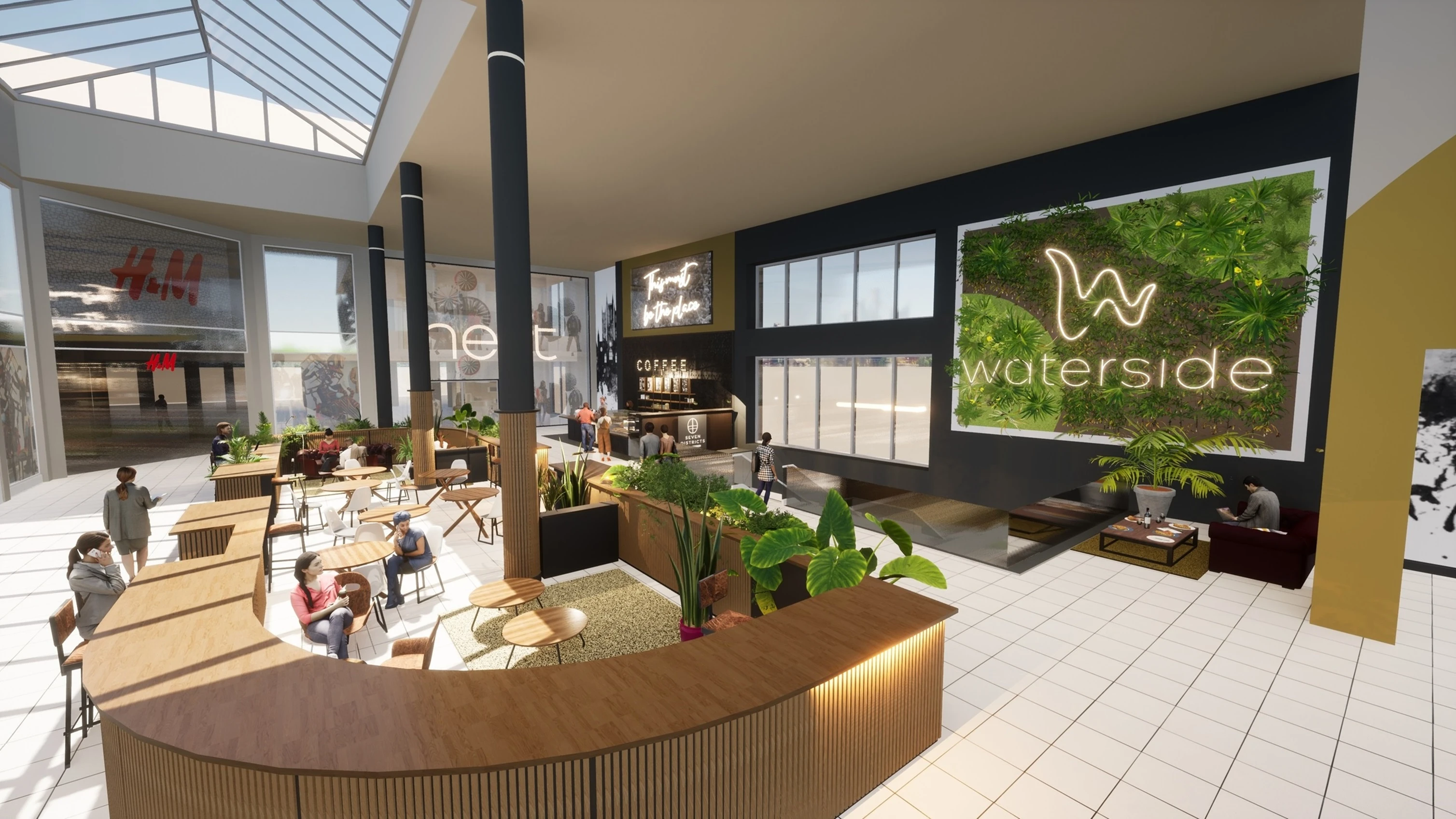 Independent coffee shop to form new centrepiece as Waterside owners ...