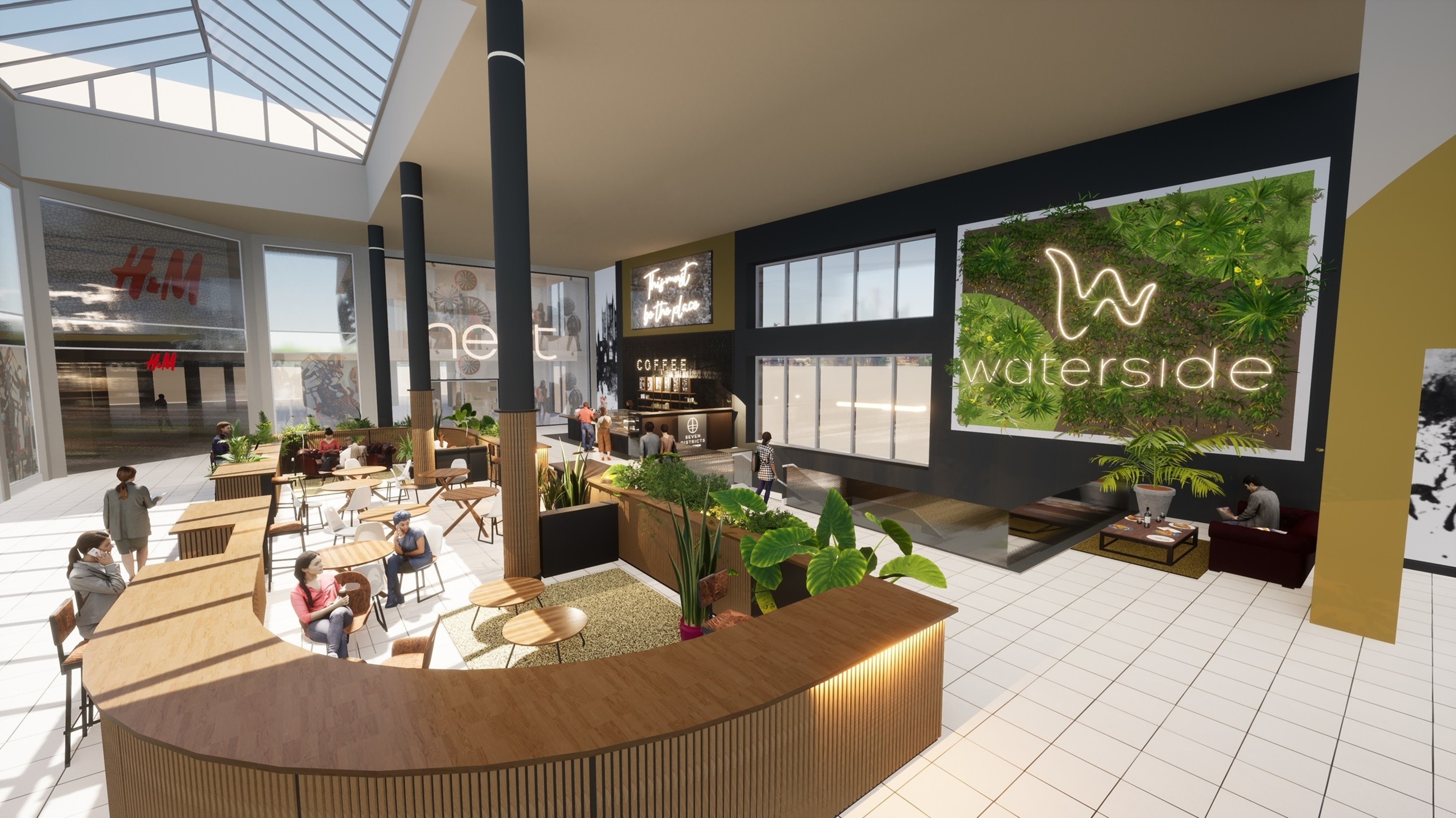 Independent coffee shop to form new centrepiece as Waterside owners ...